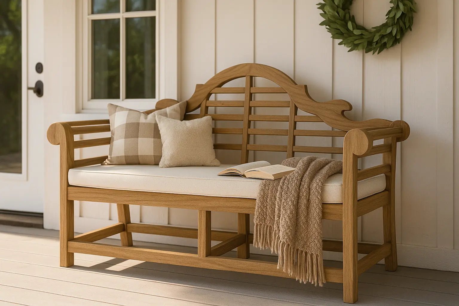 How to Choose the Perfect Teak Bench for Your Patio | Outdoor Bench ...